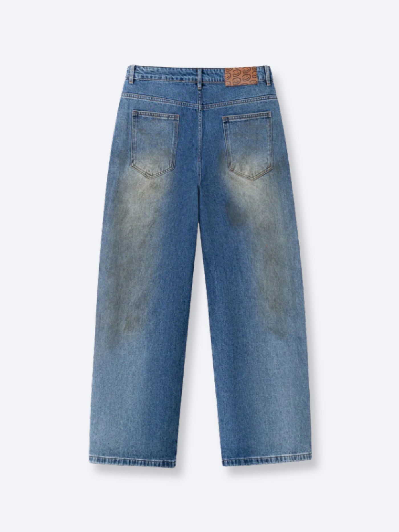 MUD STAINED JEANS - DARK BLUE – DRMERS CLUB
